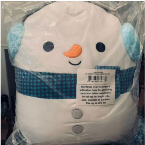 Squishmallows | Toys | Squishmallows Original 6 Inch Manny The Snowman ...
